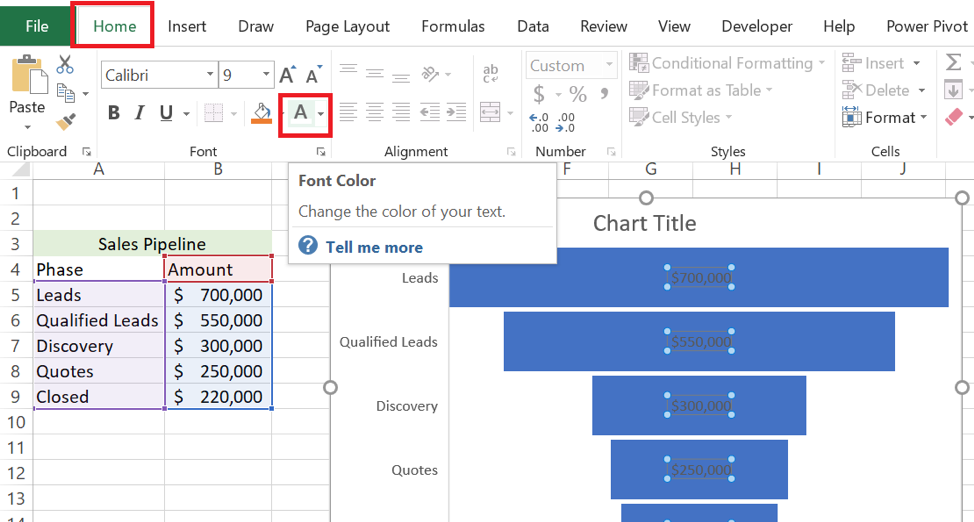 Select New Features in Excel 2019 | Excel Help