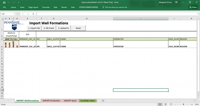 Excel Development for Oil and Gas Industry | Excel Help